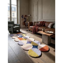 L&auml;ufer Wolle Bunt 80 x 230 cm - HALLEIN KADIMA DESIGN