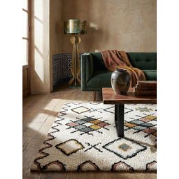 Wollteppich Rauten Bunt 120 x 170 cm - BRUE KADIMA DESIGN