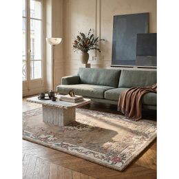 Wollteppich Orient Braun-Beige 75 x 150 cm - BEAULY KADIMA DESIGN