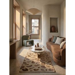 L&auml;ufer Wollmischung Natur 80 x 230 cm - SABLE KADIMA DESIGN