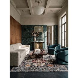 Teppich geometrisch Blau 200 x 290 cm - GLAZERT KADIMA DESIGN