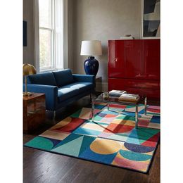 Wollteppich Patchwork Bunt 200 x 300 cm - DAHLIA KADIMA DESIGN