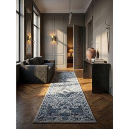 L&auml;ufer Orient Blau 60 x 230 cm - ADUR KADIMA DESIGN
