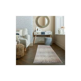 L&auml;ufer gestreift Naturfarben 66 x 300 cm - PERRAN KADIMA DESIGN