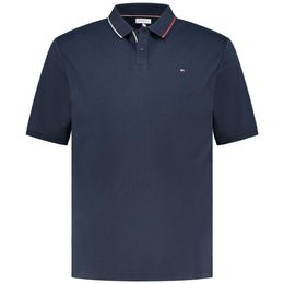 Herren Gro&szlig;e Gr&ouml;&szlig;en | Tommy Hilfiger Poloshirt mit Kontrastdetails Farbe marine Gr&ouml;&szlig;e: 3XL