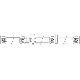 GKN Gelenkwelle, Achsantrieb GKNp30010 f&uuml;r Mercedes