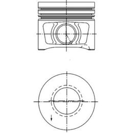 KOLBENSCHMIDT Kolben 40387620