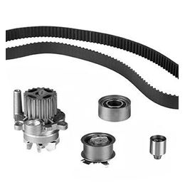 Graf Wasserpumpe + Zahnriemensatz kp13553 f&uuml;r Ford SEAT JEEP Chrysler DODGE VW Audi Skoda MITSUBISHI