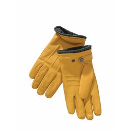 Pearlwood Herren Arbeiter-Handschuh Gelb Ziegenleder