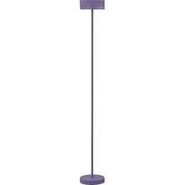LED Stehlampe "MESH-B", violett, 1, &Oslash; 16cm H: 120cm, 1 Stk., HELL H&Ouml;LLISCH GUTES LICHT, Leuchten, Tastdimmer, LED Stehlampe