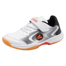 Jako M&auml;dchen Indoorschuh "J-MS BLUR EV", Gr. 33, wei&szlig;, Synthetik, Textil, Schuhe, Indoorschuh, Sportschuhe, nicht abf&auml;rbende Sohle