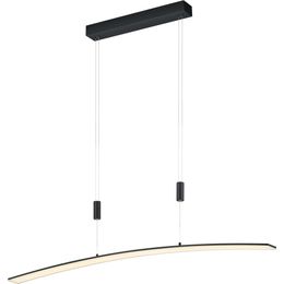 LED Pendelleuchte "DUAL", schwarz, 1, 1 Stk., HELL H&Ouml;LLISCH GUTES LICHT, Leuchten, B-Link Fernbedienung, CCT, H&ouml;henverstellbar, LED Pendelleuchte