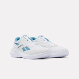 Laufschuh Reebok "Reebok LITE 5", Herren, Gr. 42,5, blau (wei&szlig;, warpedblau), Synthetik, Textil, Schuhe Laufschuh, Walkingschuh
