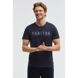Rundhalsshirt Gaastra, Jungen, Gr. L, blau, Single Jersey, Material: 100% Baumwolle, bedruckt, regular fit normal, Rundhals, eingesetzt gerader Abschluss, Shirts Rundhalsshirt, aus Baumwolle