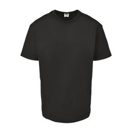 T-Shirt Urban Classics "Urban Classics Herren Organic Basic Tee", Jungen, Gr. 5XL, schwarz, 100% Baumwolle, unifarben, normal, Rundhals, Shirts T-Shirt