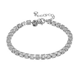 Armband MARC LAUDER "MBA16SS", silber, Armb&auml;nder, Damen, 15cm-19cm, Edelstahl, Armband