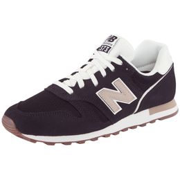 Sneaker New Balance "373", Damen, Gr. 37,5, stoneware, schwarz, Leder, Textil, Schuhe Sneaker