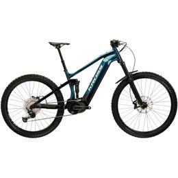 E-Bike KROSS "E-MTB Grist Boost 2.0 630 29" t&uuml;rkis 12 G&auml;nge - Shimano Mittelmotor" Gr. 41, blau (t&uuml;rkis, schwarz), Elektrofahrr&auml;der, Herren, 41cm, 29 Zoll (73,66cm), SHIMANO Steps 36 V/250 W, Mittelmotor DU-EP800