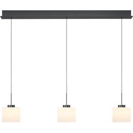 LED Pendelleuchte "ELLI", anthrazit matt eloxiert, 3, 1 Stk., HELL H&Ouml;LLISCH GUTES LICHT, Leuchten, B-Link Fernbedienung, Stufenlos h&ouml;henverstellbar, LED Pendelleuchte