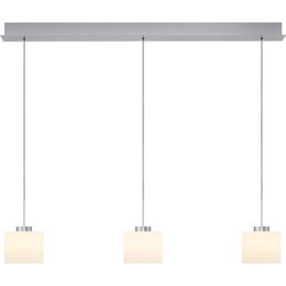 LED Pendelleuchte "ELLI", aluminiumfarben eloxiert, 3, 1 Stk., HELL H&Ouml;LLISCH GUTES LICHT, Leuchten, B-Link Fernbedienung, Stufenlos h&ouml;henverstellbar, LED Pendelleuchte