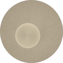 LED Deckenleuchte "STELLA", sand, 1, &Oslash; 45cm H: 4cm, 1 Stk., HELL H&Ouml;LLISCH GUTES LICHT, Leuchten, B-Link Fernbedienung, CCT, LED Deckenleuchte