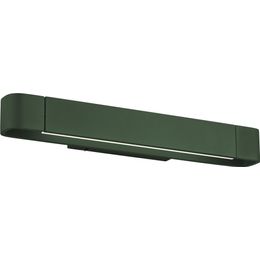 LED Wandleuchte "BOX", tannengr&uuml;n, 1, H: 9cm, 1 Stk., HELL H&Ouml;LLISCH GUTES LICHT, Leuchten, Ein/Aus-Schalter, LED Wandleuchte