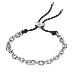 Armband MARC LAUDER "MBA09SS", silber, Armb&auml;nder, Herren, Universal size, Edelstahl, Armband