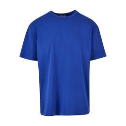 T-Shirt Urban Classics "Urban Classics Herren Organic Basic Tee", Jungen, Gr. L, royal, 100% Baumwolle, unifarben, normal, Rundhals, Shirts T-Shirt