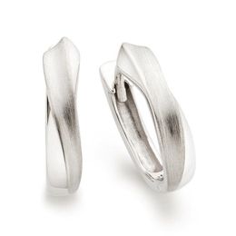 Paar Creolen Bruno Banani "Schmuck Geschenk Silber 925 Ohrschmuck Ohrringe", silber (silberfarben), Ohrringe, Damen, Silber 925 (Sterlingsilber)