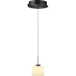 LED Pendelleuchte "ABBY", anthrazit matt eloxiert, 1, &Oslash; 26cm, 1 Stk., HELL H&Ouml;LLISCH GUTES LICHT, Leuchten, B-Link Fernbedienung, Stufenlos h&ouml;henverstellbar, LED Pendelleuchte