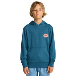 Hoodie Billabong "Foundation", Jungen, Gr. L, real teal, Obermaterial: 55% Baumwolle, 25% Baumwolle, 20% Polyester., Sweatshirts Hoodie