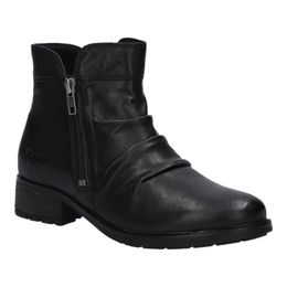 Stiefelette Josef Seibel "Kate 05, schwarz", Damen, Gr. 36, schwarz, Obermaterial: 100% Rindsleder Leather cow., Schuhe Stiefelette