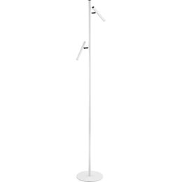 LED Stehlampe "STREAK", wei&szlig;, 2, &Oslash; 25cm H: 163cm, 1 Stk., HELL H&Ouml;LLISCH GUTES LICHT, Leuchten, Tastdimmer, LED Stehlampe