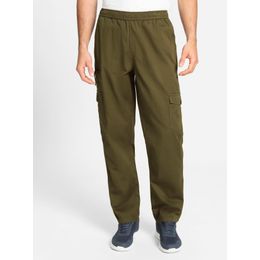 Cargohose Catamaran, Herren, Gr. 50, Normalgr&ouml;&szlig;en, gr&uuml;n (khaki), 100% Baumwolle, unifarben, Hosen Cargohose