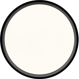 LED Deckenleuchte "NINA", schwarz, 1, &Oslash; 40cm H: 9cm, 1 Stk., HELL H&Ouml;LLISCH GUTES LICHT, Leuchten, dimmbar &uuml;ber Wanddimmer, LED Deckenleuchte