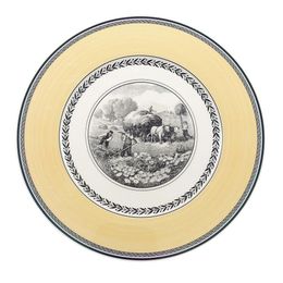Villeroy & Boch Pizzateller VILLEROY & BOCH "Platzteller Audun Ferme &oslash; 30 cm bunt", bunt, Speiseteller