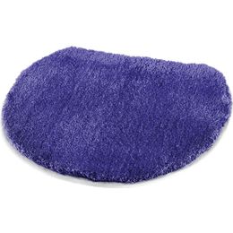 WC-Deckelbezug Kleine Wolke "&raquo;Soft&laquo;" Gr. 51, blau (royalblau), H:20mm, Kunstfaser, Badematten, Uni Farben, waschbar