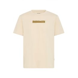 Rundhalsshirt Blend "Rundhalsshirt BHKemuel", Jungen, Gr. L, beige (oyster gray), Obermaterial: 100% Baumwolle CO., Shirts Rundhalsshirt