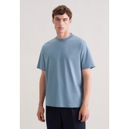 T-Shirt Seidensticker, Jungen, Gr. L, gr&uuml;n, 100% Baumwolle, unifarben, regular fit, Rundhals, Shirts T-Shirt, 1/2 Rundhals Uni