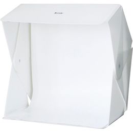 Orangemonkie Falthintergrund "FOLDIO3", wei&szlig;, B:62,5cm H:64cm L:55cm, Fotohintergr&uuml;nde, KOSTENLOSE Foldio-App, Triple-LED-Lichtstreifen