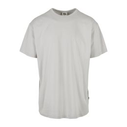 T-Shirt Urban Classics "Urban Classics Herren Organic Basic Tee", Jungen, Gr. 5XL, lightasphalt, 100% Baumwolle, unifarben, normal, Rundhals, Shirts T-Shirt