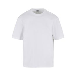 T-Shirt Urban Classics "Urban Classics Sorona Loose Fit Tee", Jungen, Gr. XXL, wei&szlig;, 70% Baumwolle, 30% Polyester (Sorona), unifarben, oversize, Rundhals, Shirts T-Shirt
