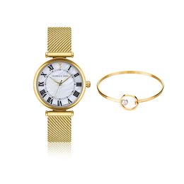 Quarzuhr ISABELLA FORD "SFH6-2", gold, Armbanduhren, Damen, Quarzuhr