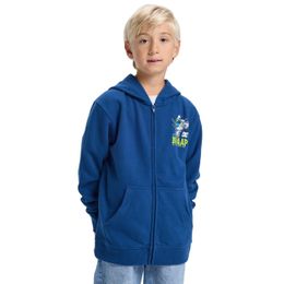 Hoodie DC Shoes "DC Brap", Jungen, Gr. 16(165-172cm), estate blau, Obermaterial: 55% Baumwolle, 25% Baumwolle, 20% Polyester., Sweatshirts Hoodie