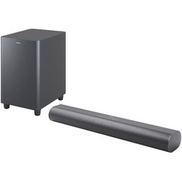 Philips Soundbar "TAB6100", grau (mattgrau), B:60cm H:6,5cm T:10,5cm, Lautsprecher