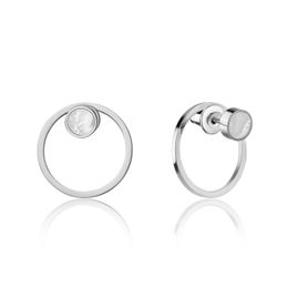 Ohrring-Set ISABELLA FORD "FE015S", silber, Ohrringe, Damen, 1,5cm, Edelstahl