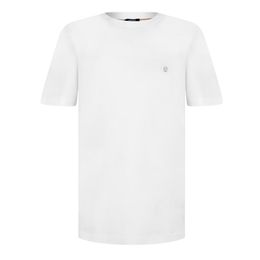 BOSS - "Taut" T-Shirt f&uuml;r Herren, Logo (Wei&szlig;)