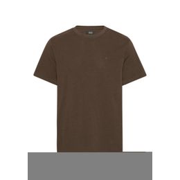 T-Shirt Clean Cut Copenhagen "Clean Cut Copenhagen Stable T-Shirt", Jungen, Gr. S, braun (schwarz braun), 100% Baumwolle, unifarben, relaxed fit, Rundhals, Shirts T-Shirt