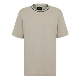 BOSS - T-Shirt f&uuml;r Herren, Rundhalsausschnitt, Regul&auml;r (Hellbeige)