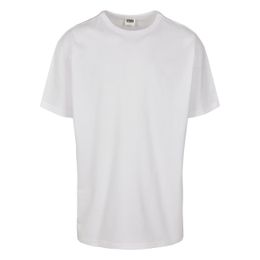 T-Shirt Urban Classics "Urban Classics Herren Organic Basic Tee", Jungen, Gr. L, wei&szlig;, 100% Baumwolle, unifarben, normal, Rundhals, Shirts T-Shirt